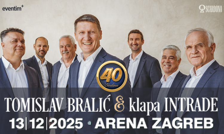 Arena Zagreb, Zagreb Arena - Tomislav Bralić i klapa Intrade