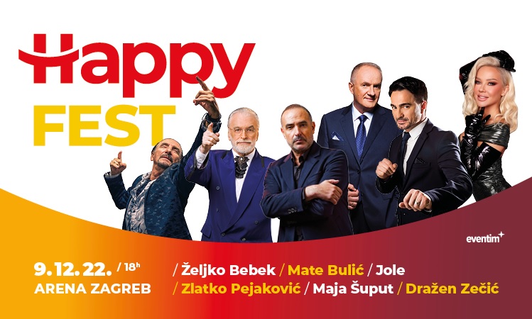 Arena Zagreb, Zagreb Arena - Happy Fest